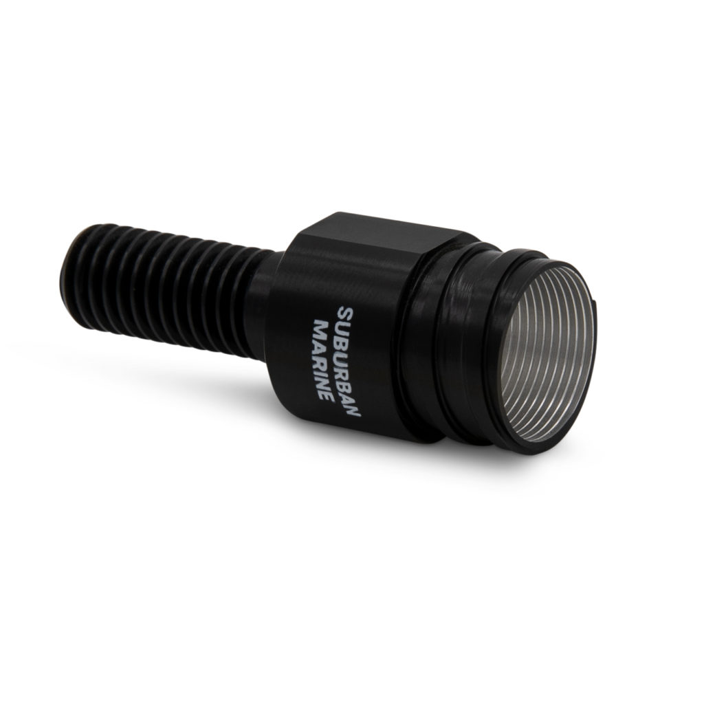 Bulkhead Backshell M10 Aluminum Low Profile – Suburban Marine | Your ...