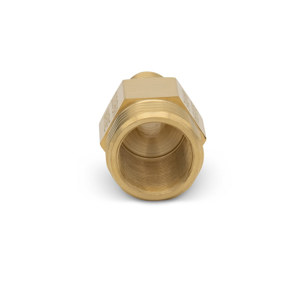 Bulkhead Backshell Brass – Suburban Marine | Your Under Water Connector