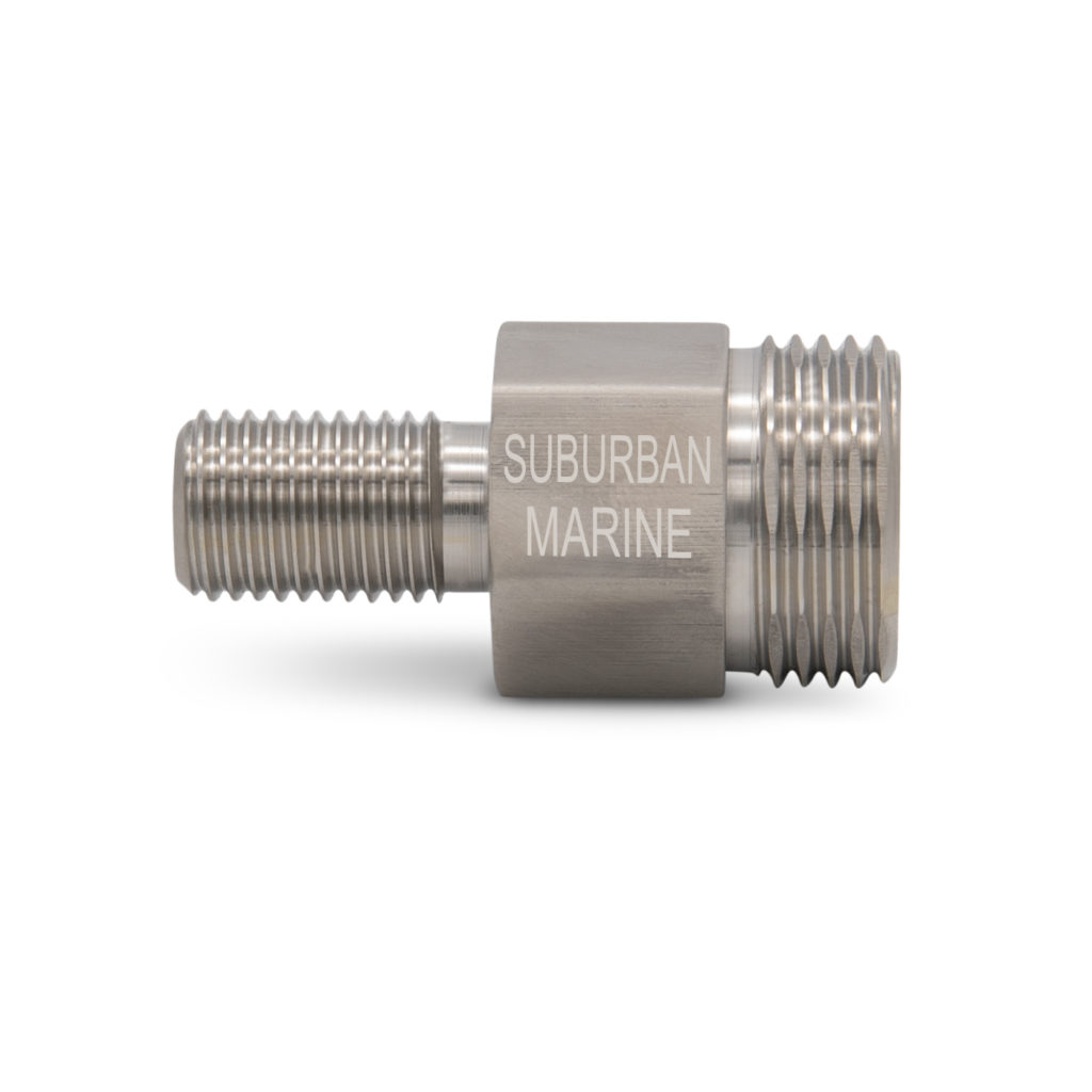 Bulkhead Backshell Stainless Steel – Suburban Marine | Your Under Water ...