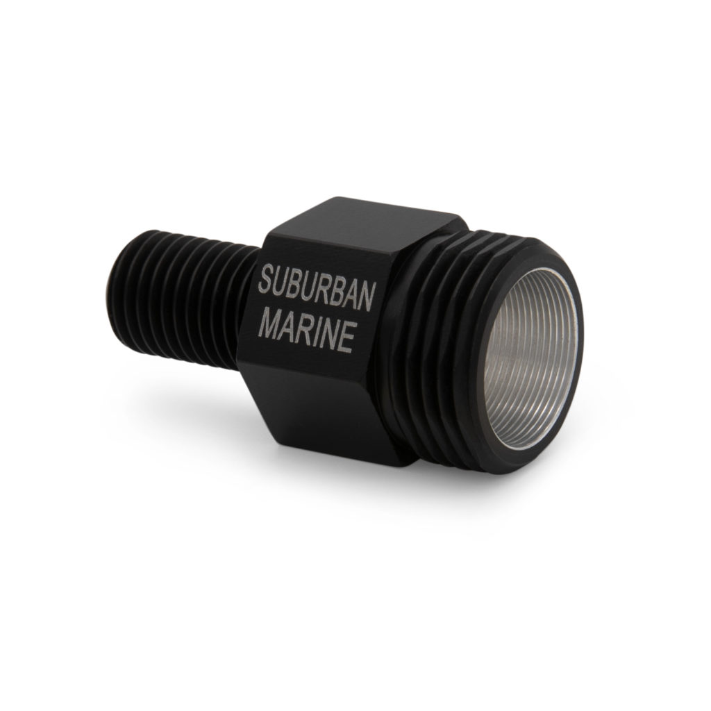 Bulkhead Backshell Aluminum – Suburban Marine | Your Under Water Connector