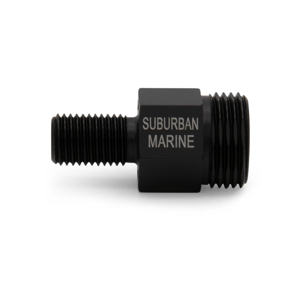 Bulkhead Backshell Aluminum – Suburban Marine | Your Under Water Connector